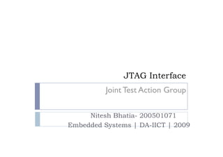 JTAG Interface (Intro) | PDF