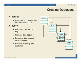 Presales sap business process - aditi & sameer rawat | PDF
