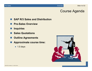 Presales sap business process - aditi & sameer rawat | PDF