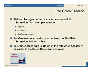 Presales sap business process - aditi & sameer rawat | PDF