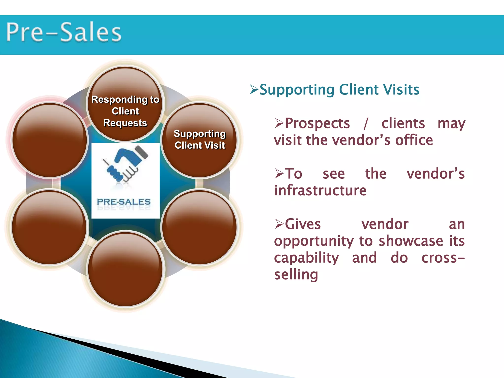 Presales, solution design & bid management an overview | PPTX