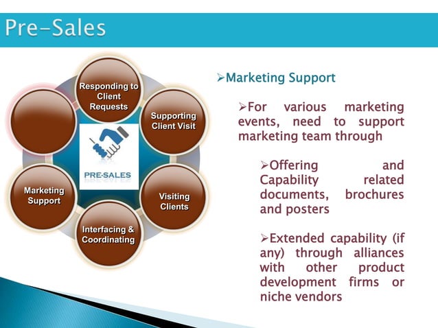 Presales, solution design & bid management an overview | PPTX