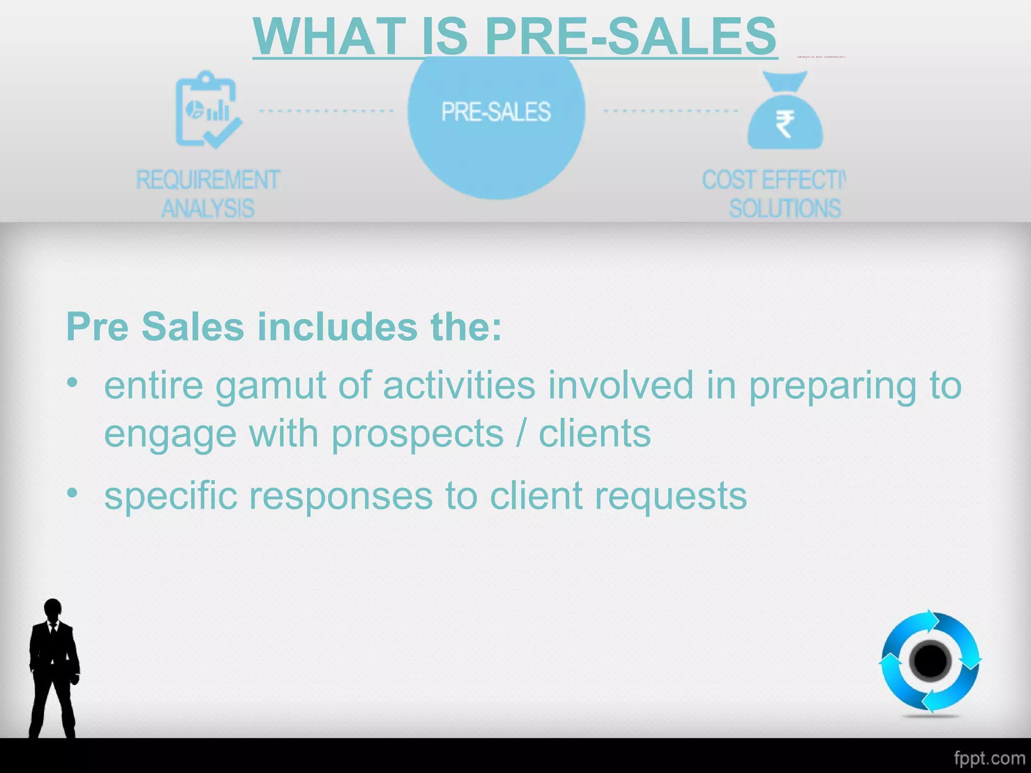 Understanding Pre-sales & Sales Cycle | PPT