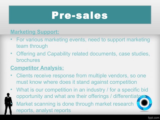 Understanding Pre-sales & Sales Cycle | PPT | Sales | Business
