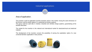 Universal and magnetic plug and socket group and their transition ...