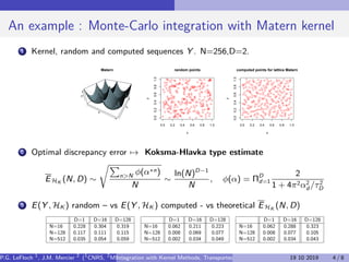 Integration with kernel methods, Transported meshfree methods | PDF | 3 ...