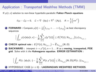 Integration with kernel methods, Transported meshfree methods | PPT