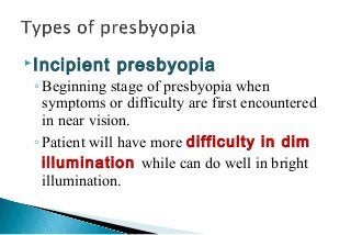 Presbyopia | PPT