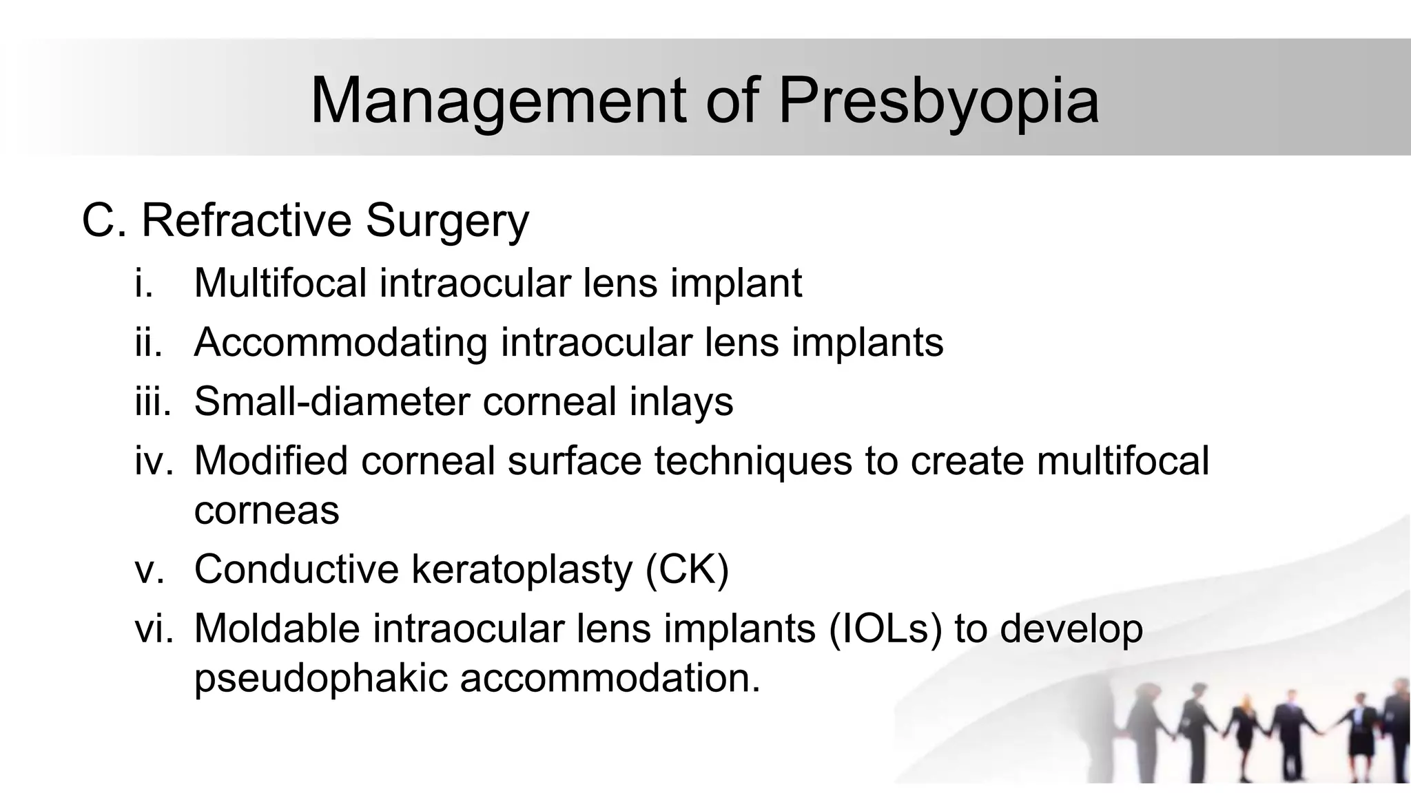 Presbyopia | PPTX