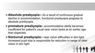 Presbyopia | PPTX