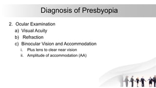 Presbyopia | PPTX