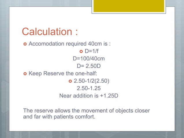 METHODS OF PRESBYOPIC CORRECTION | PPTX