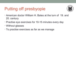 Presbyopia | PPT