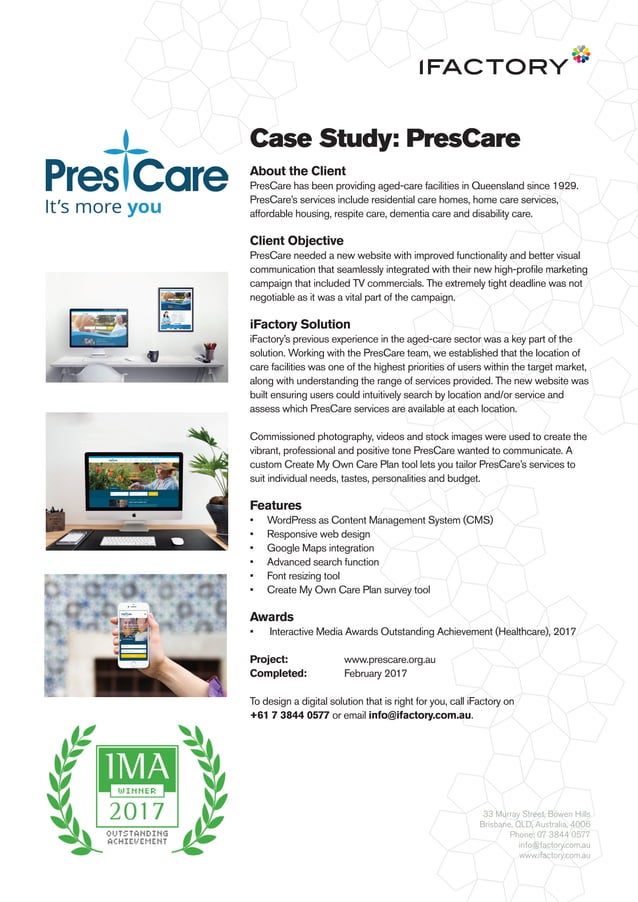 Case Study: PresCare | PDF
