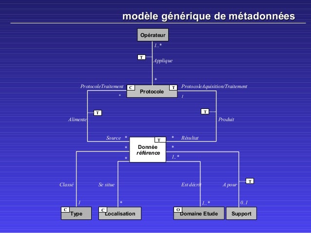 Proposition de structuration des métadonnées en géosciences: spécific…