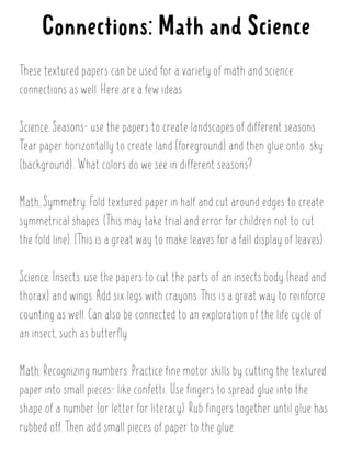 Arts in the Preschool Curriculum: A Hands On Experience | PDF