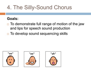 Oral Motor Activities * Preschool awareness Rhymes | PPTX