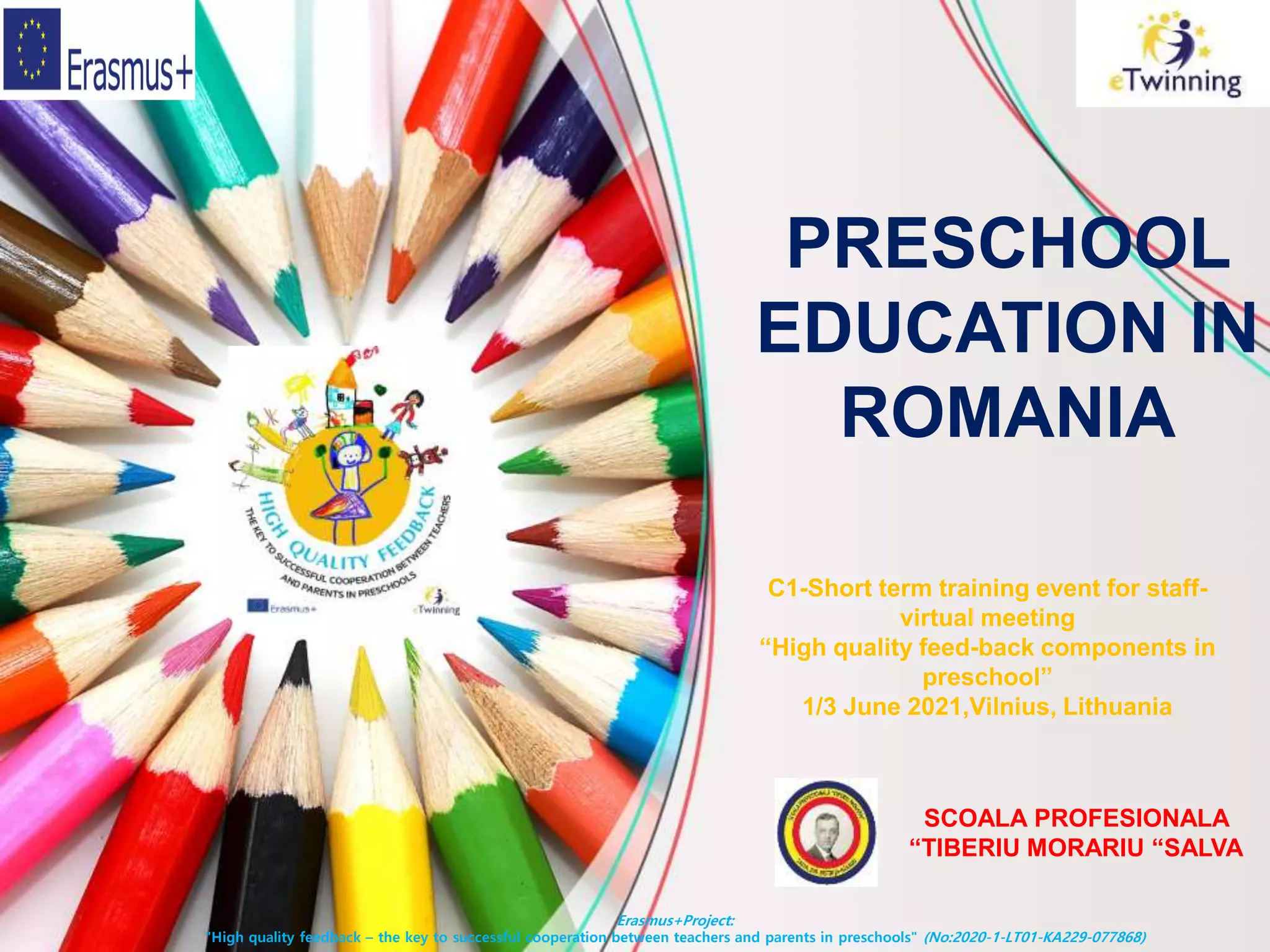 Preschool Education Romania | PPTX