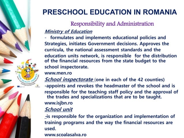 Preschool Education Romania | PPTX