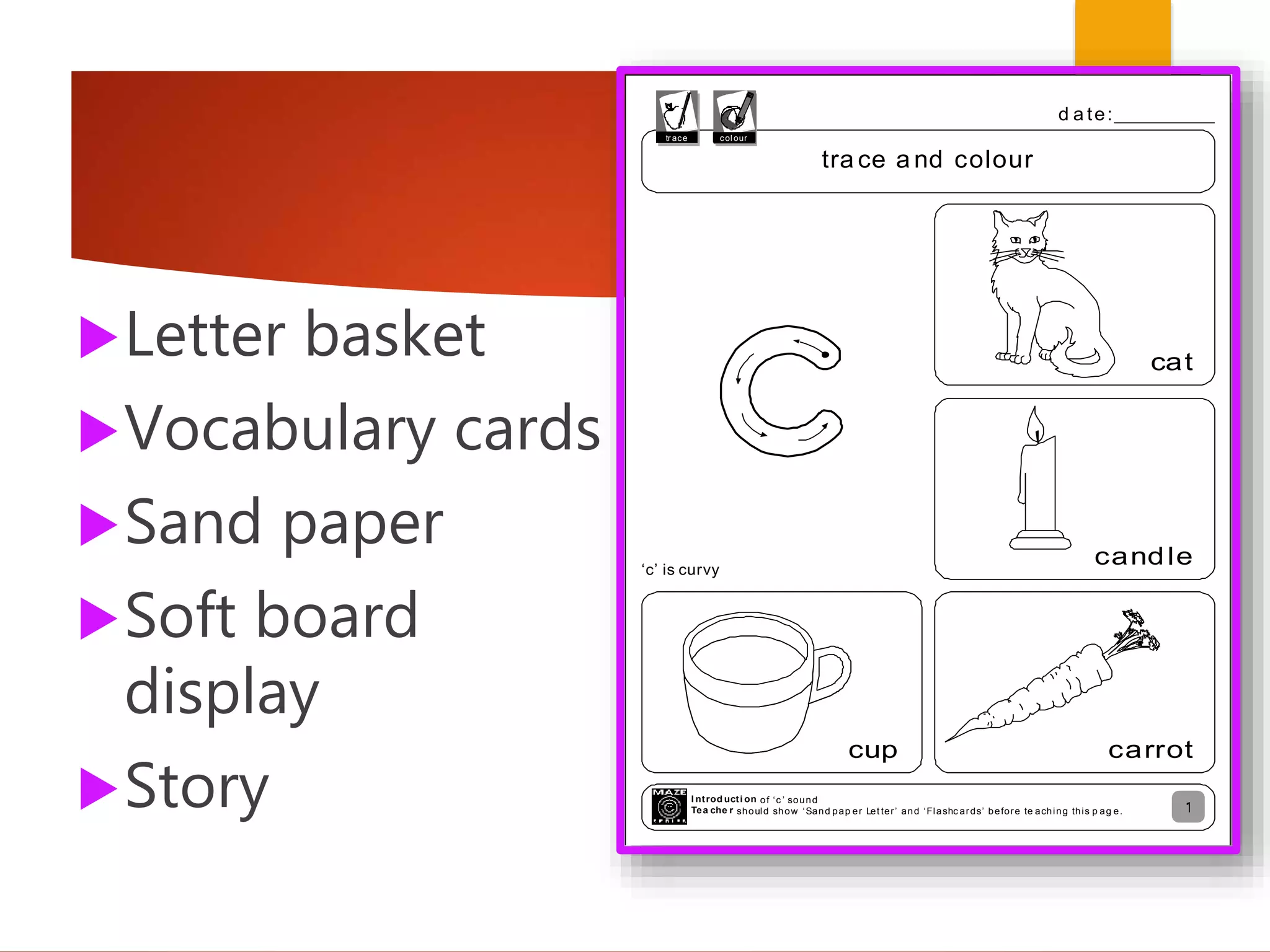 Pre school english.ppt