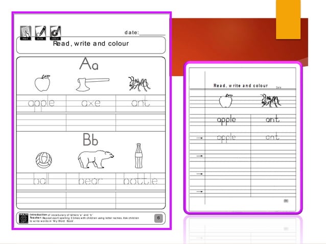 Pre school english.ppt