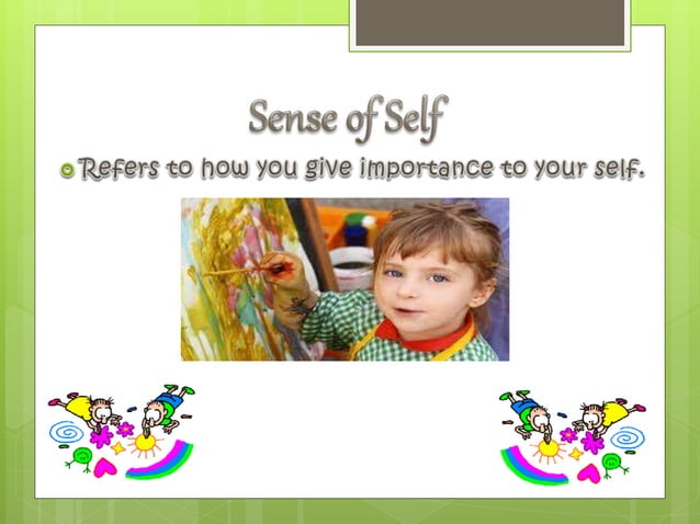 The Development of the Pre-schoolers Sense of Self and Self-Esteem ...