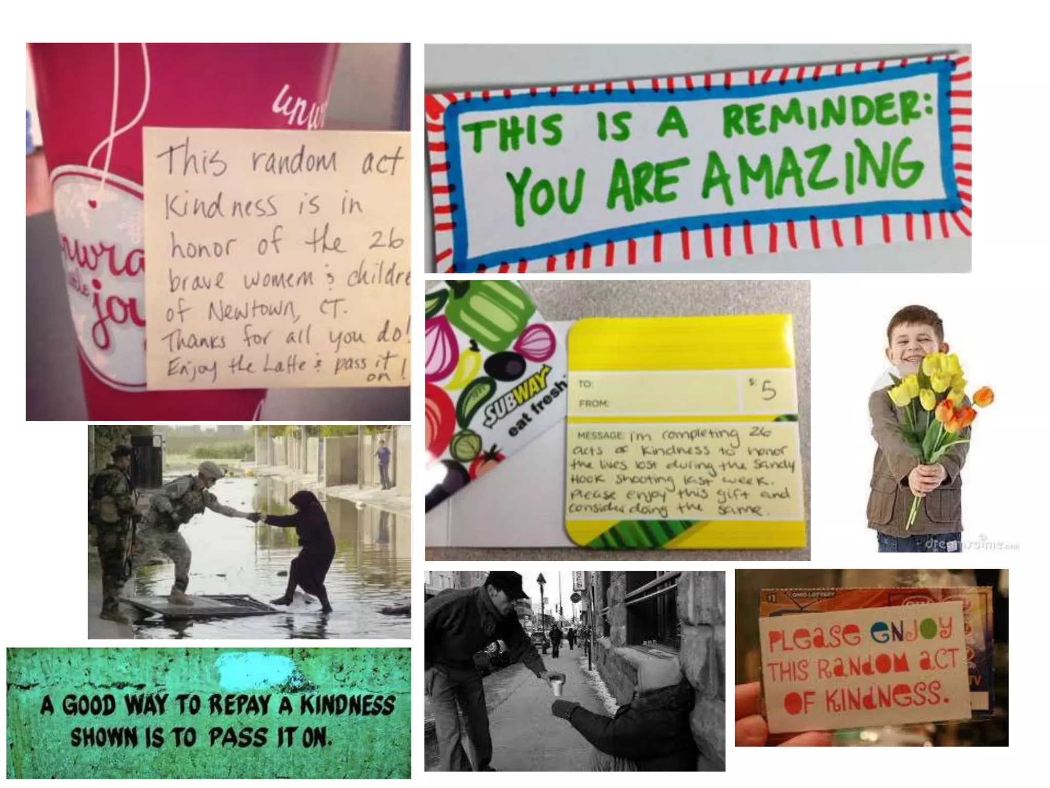 Preschool intro to 5 day kindness challenge | PPT