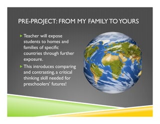 Project Based Learning for Preschool EFL or Esl | PPT