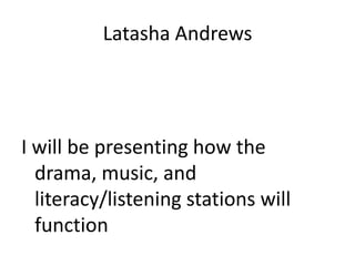 Preschool program design presentation | PPTX