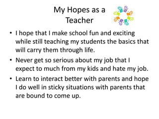 Pre School Teachers | PPTX | Daycare and Pre-School | Parenting