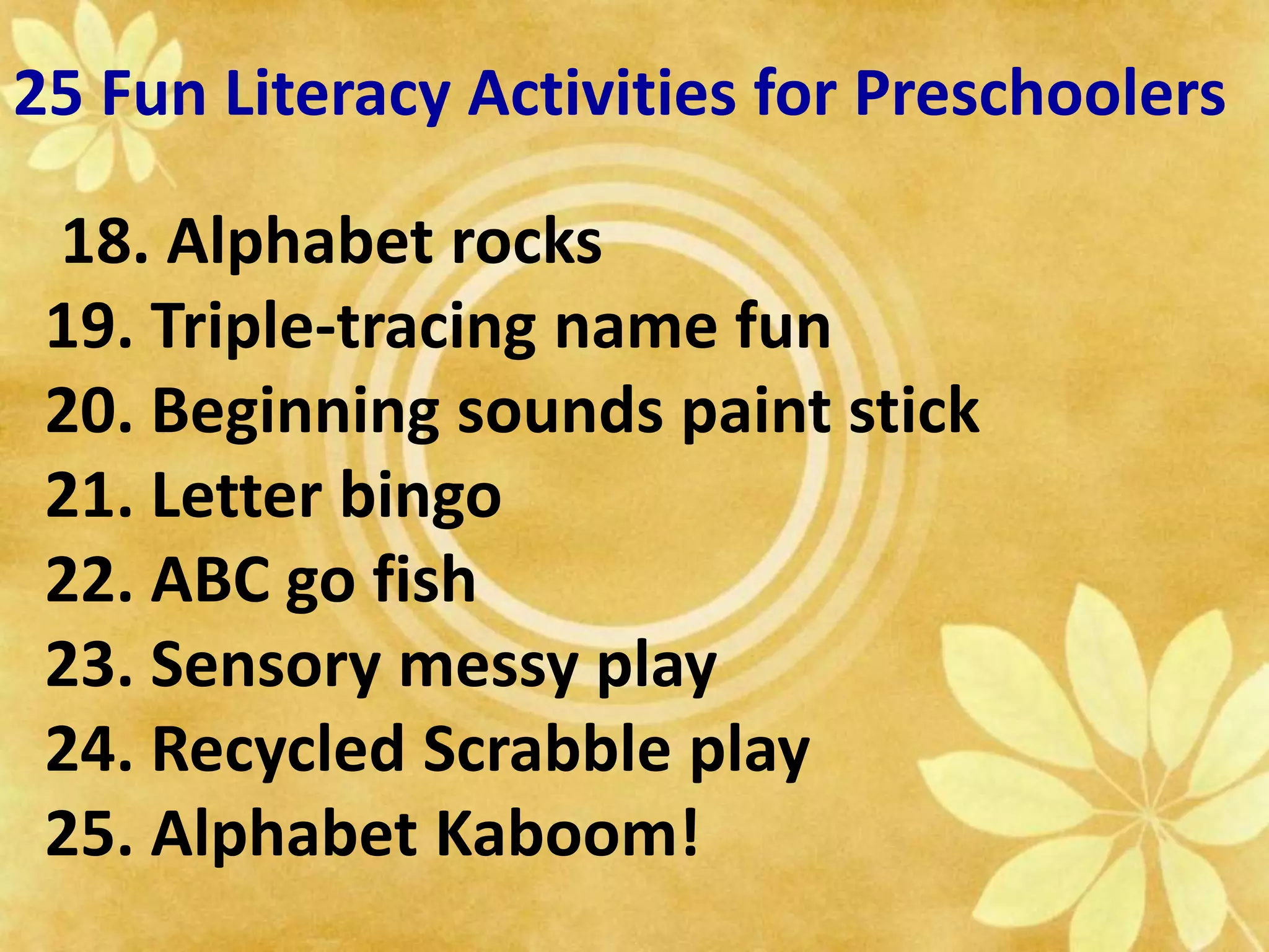 Pre school teaching methodology | PPTX