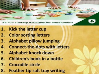 Pre school teaching methodology | PPTX