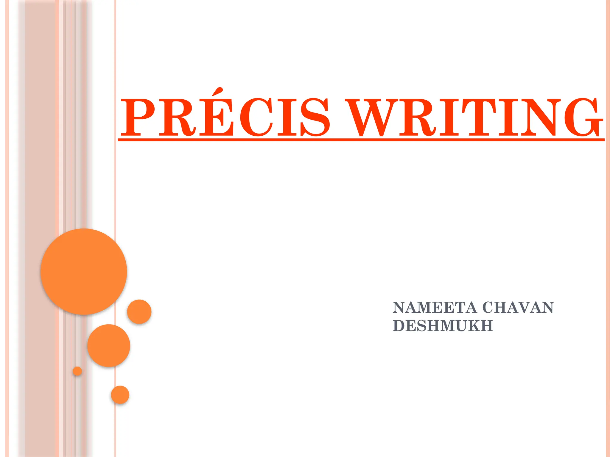 Prescis Writing - english materials.pptx
