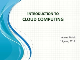 Pres cloud computing | PPT