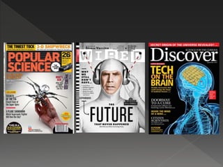 Magazine Genre Research | PPTX | Science