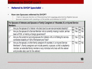 WDA-1 Veterans Priority of Service Pre-screening Presentation | PPT