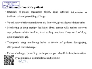 Prescribed medication order and communication skills | PPTX ...