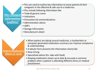 Prescribed medication order & Communication Skills for Pharmacist | PPTX