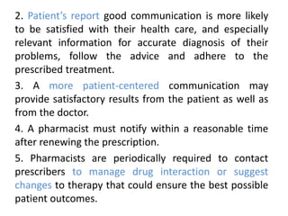 Prescribed Medication Order and Communication Skills.pptx