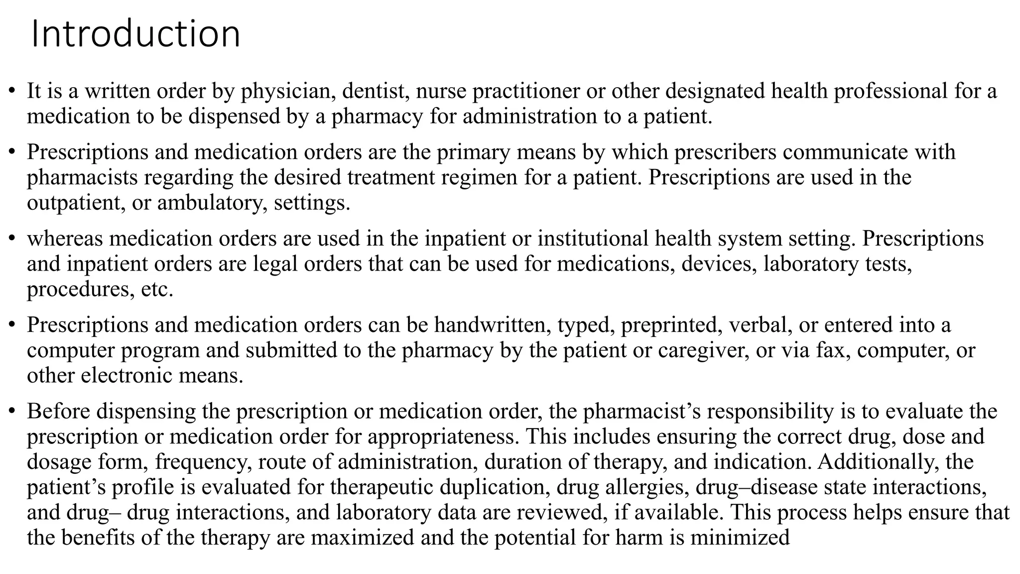 Prescribed medication order and communication skills.pdf