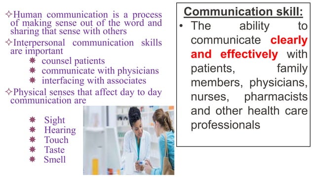 Prescribed medication order and communication skills.pptx