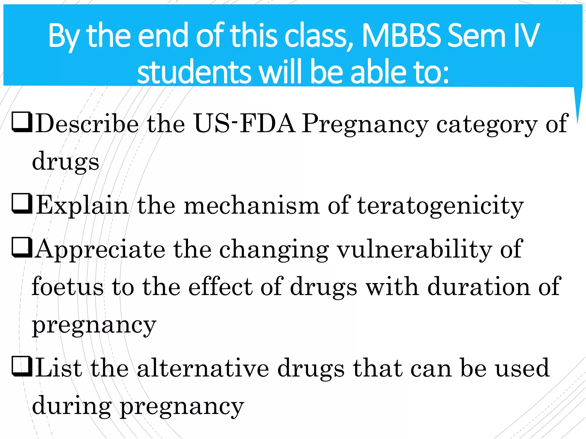 Prescribing during pregnancy | PPTX