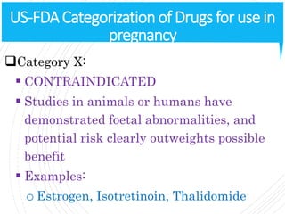 Prescribing during pregnancy | PPTX