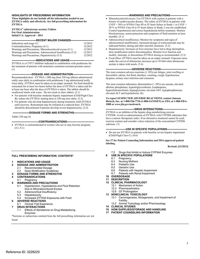 Prescribing Information | PDF