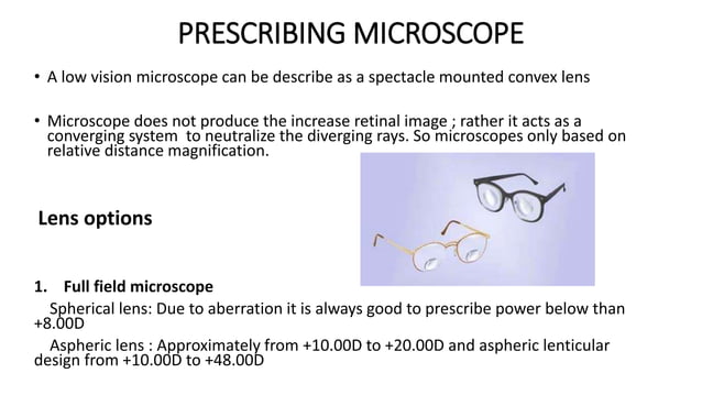 Prescribing low vision devices by SURAJ CHHETRI | PPTX | Eye and Vision ...