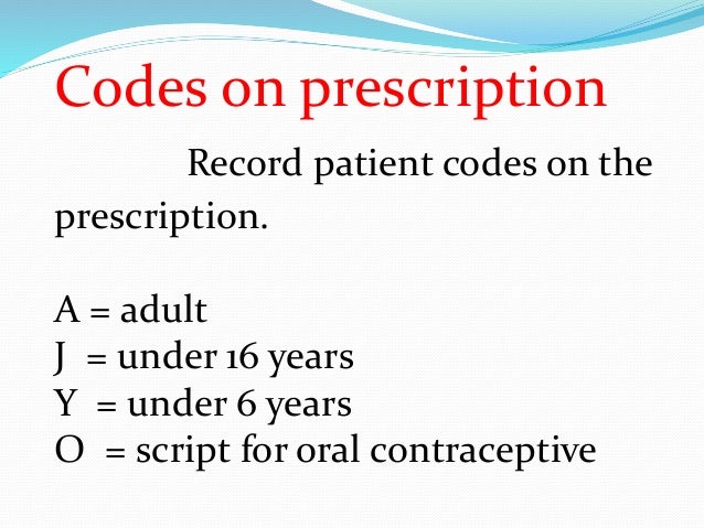 Prescription Meaning