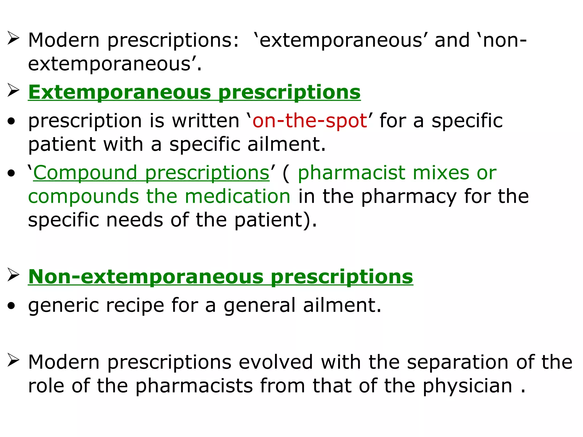 Prescription | PPT