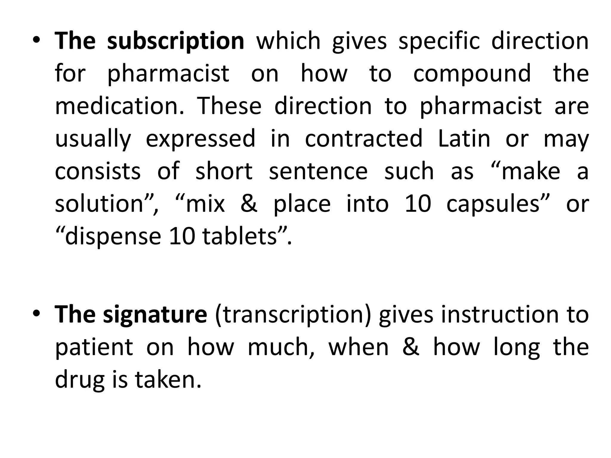 Prescription | PPTX | Pharmaceutical Drugs | Medical Health