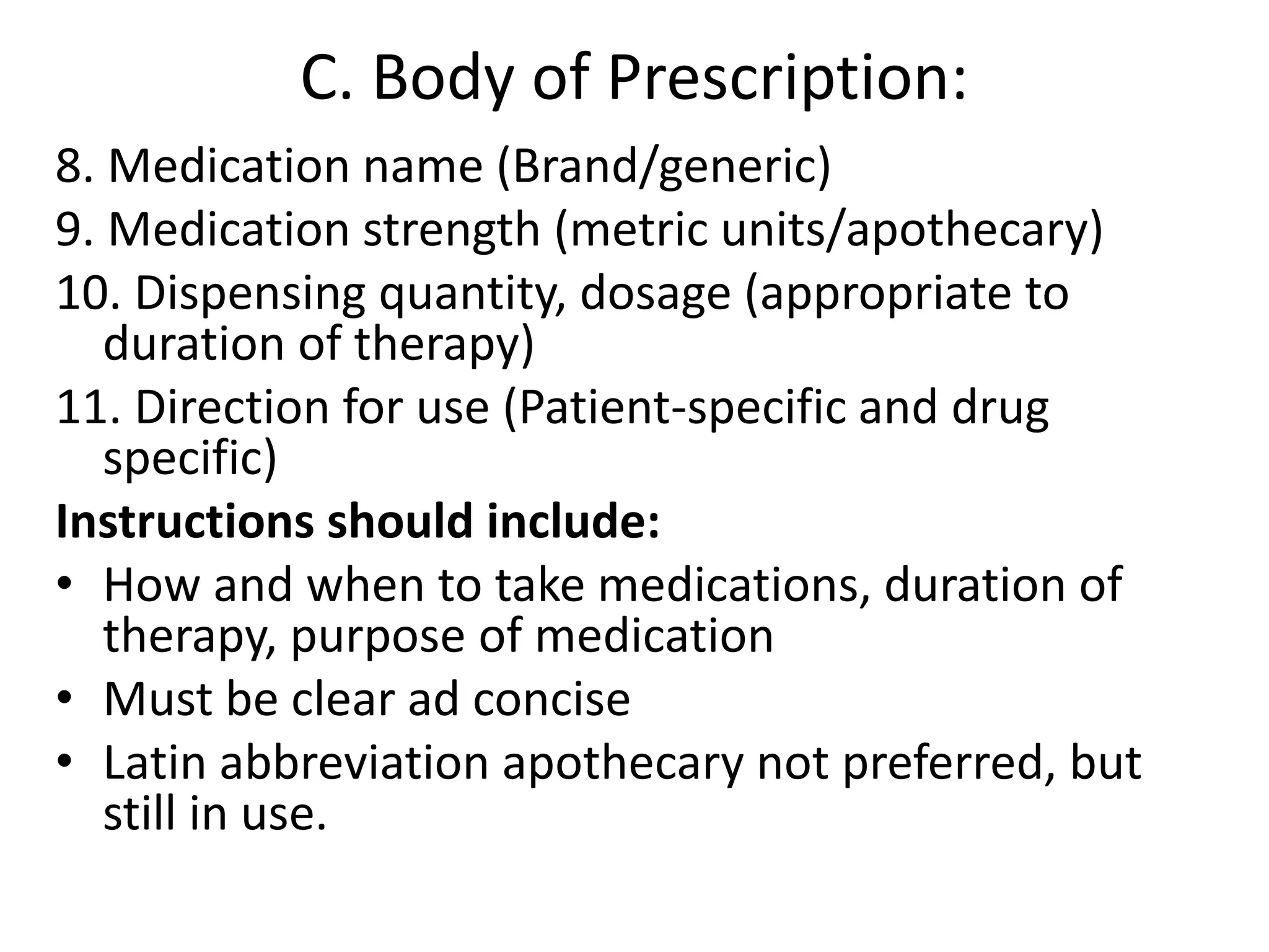 Prescription | PPTX | Pharmaceutical Drugs | Medical Health