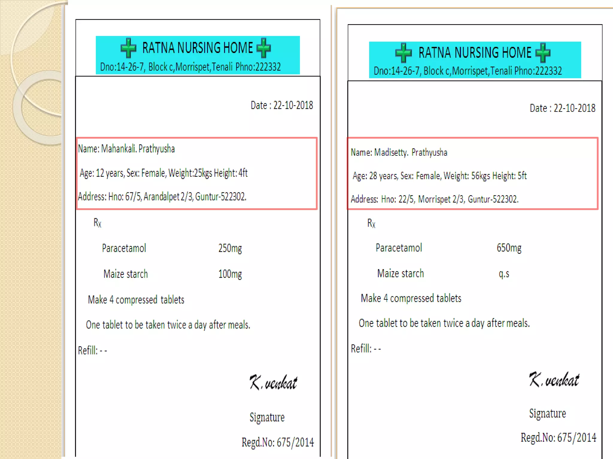 PARTS OF PRESCRIPTION AND HANDLING OF PRESCRIPTION | PPTX